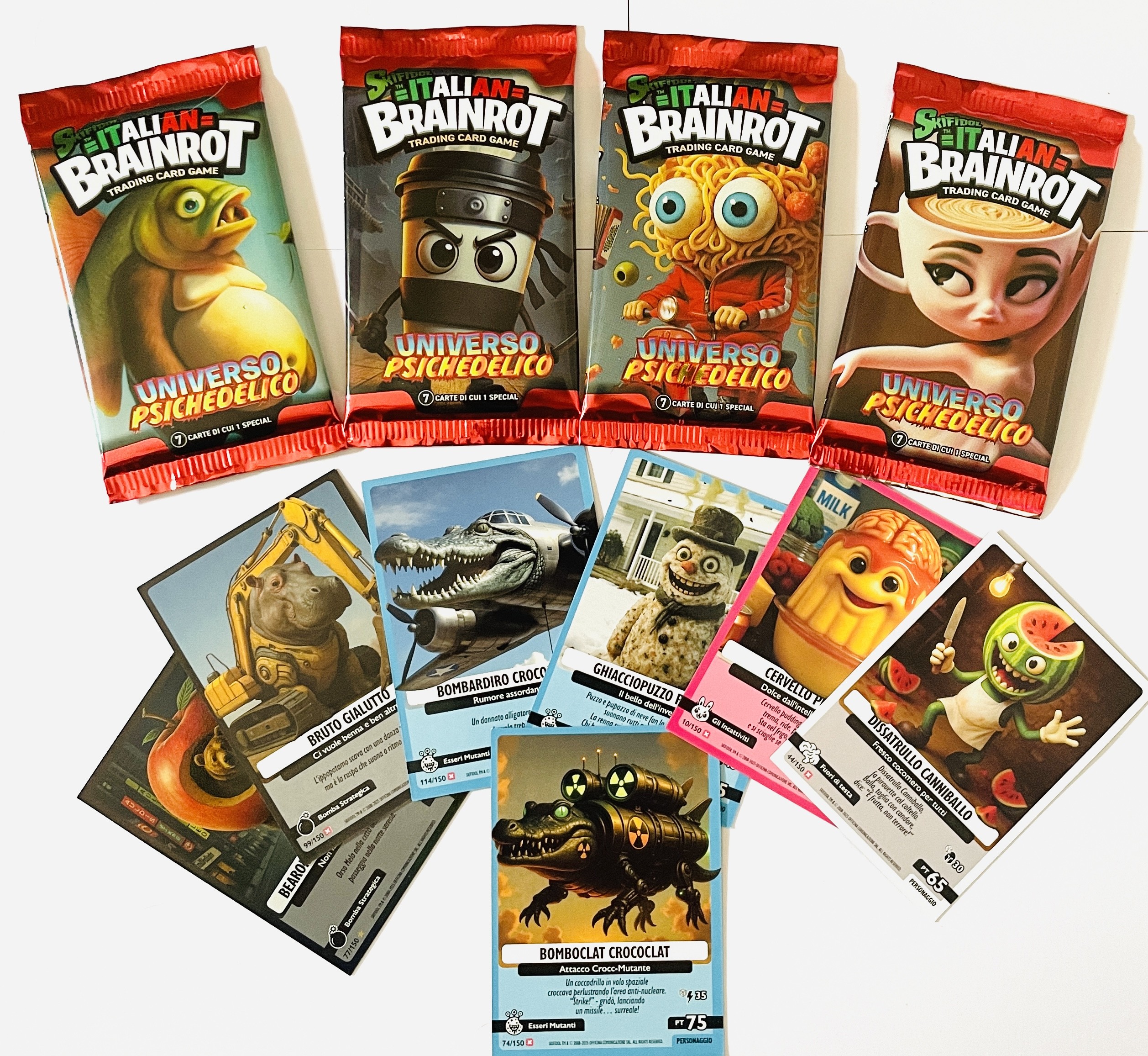 Brainrot Sobre (The original) con 7 cartas coleccionables Skifidol ...